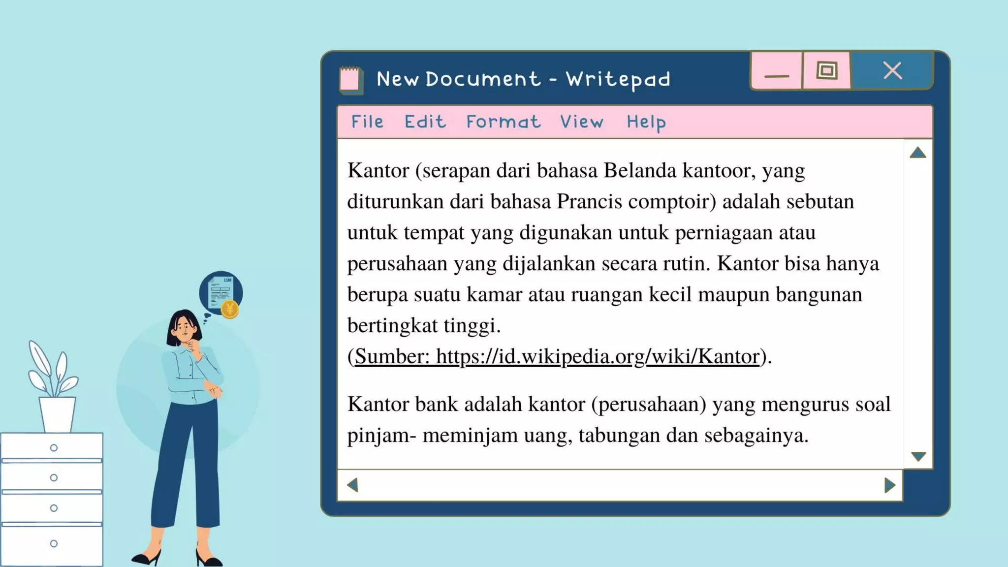 PERANCANGAN RUANG DALAM KANTOR BANK BRI (Sweet Angel Weismann 19211002 ...