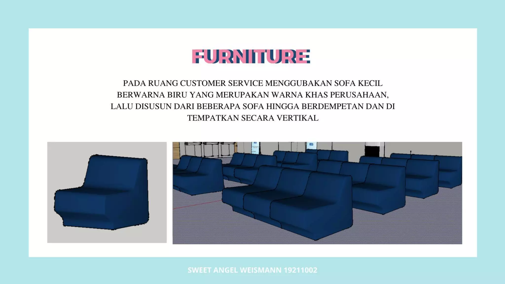 PERANCANGAN RUANG DALAM KANTOR BANK BRI (Sweet Angel Weismann 19211002 ...