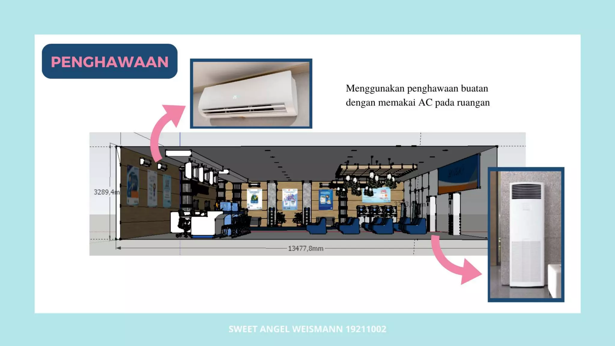 PERANCANGAN RUANG DALAM KANTOR BANK BRI (Sweet Angel Weismann 19211002 ...