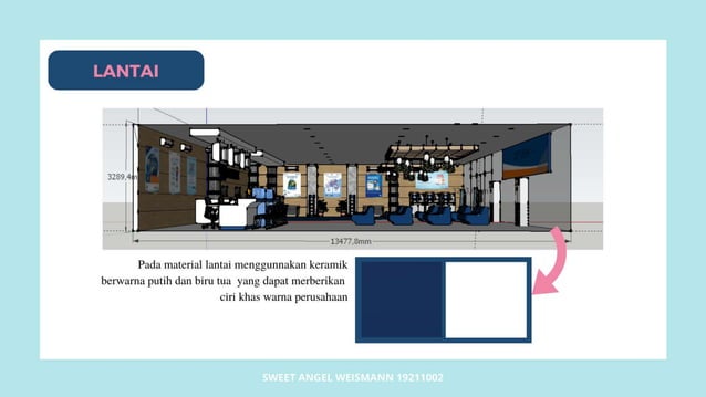 PERANCANGAN RUANG DALAM KANTOR BANK BRI (Sweet Angel Weismann 19211002 ...