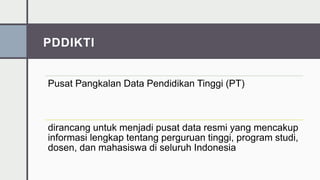 PERANCANGAN SINKRONISASI WEB SERVICE PDDIKTI KE DALAM SISTEM.pptx