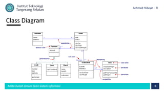 Perancangan Sistem Berorientasi Objek Dengan UML | PPTX