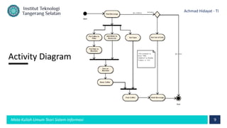 Perancangan Sistem Berorientasi Objek Dengan UML | PPTX