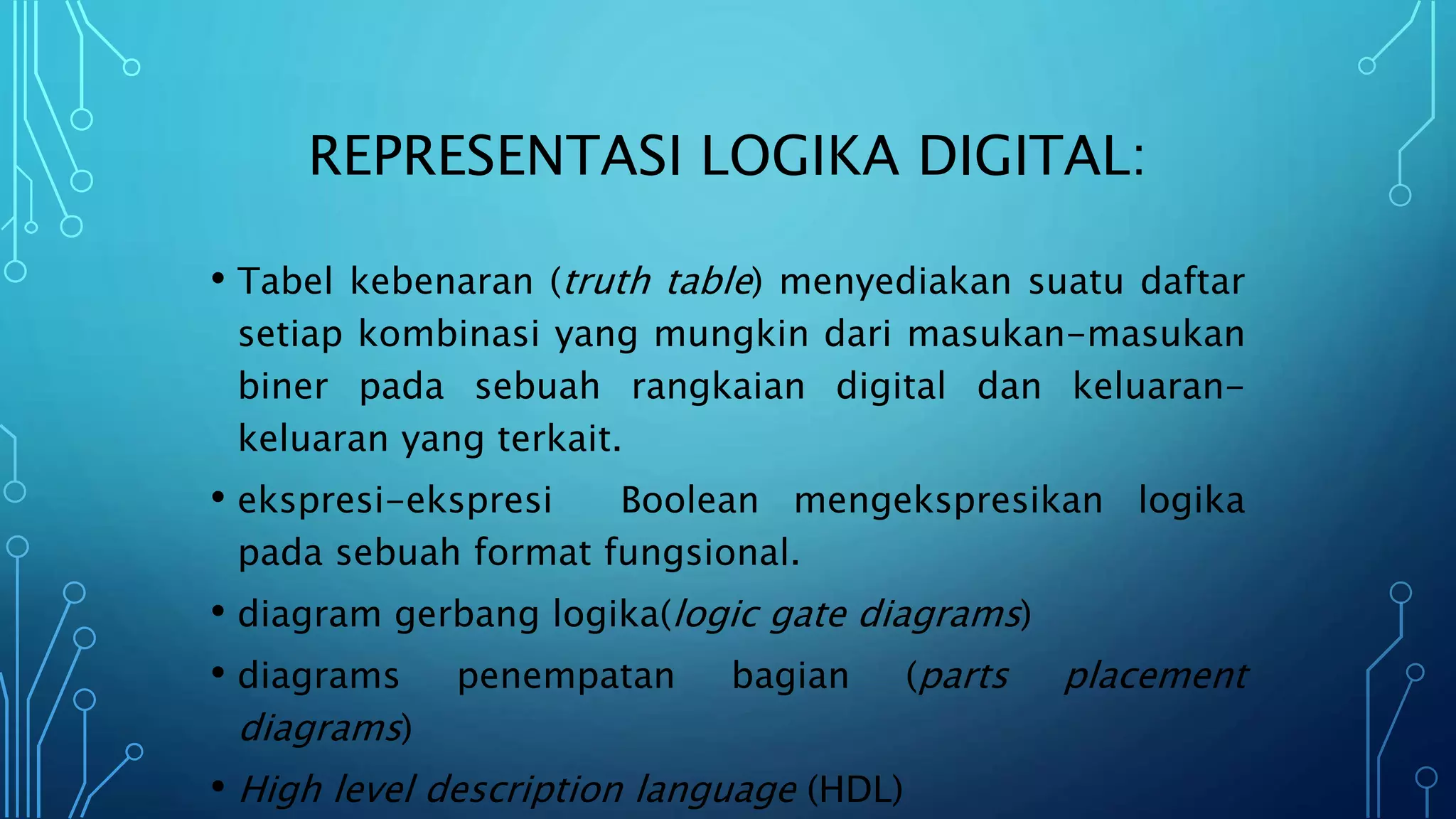 Perancangan sistem digital | PPTX