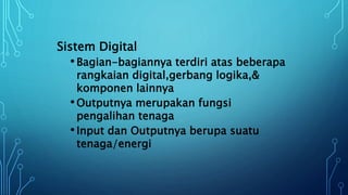 Perancangan sistem digital | PPTX
