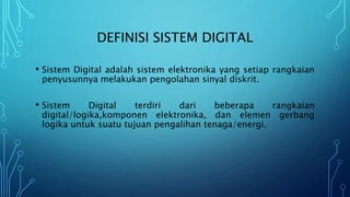 Perancangan sistem digital | PPTX