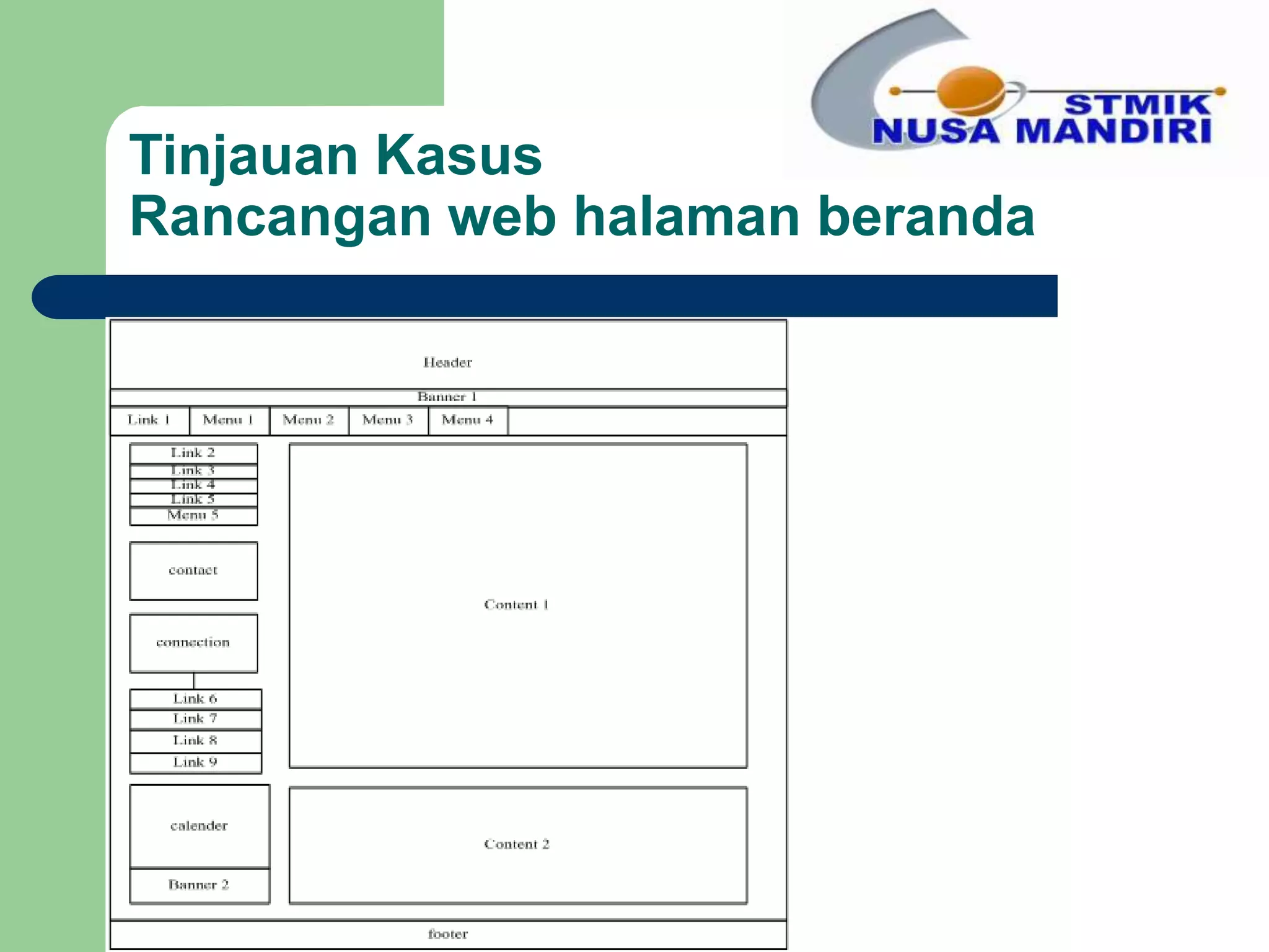 Perancangan sistem informasi berbasis web | PPT