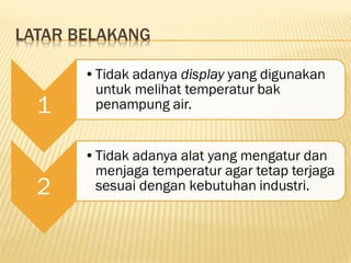 Perancangan sistem kontrol arduino uno | PPT