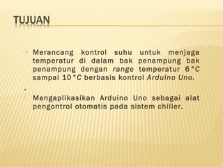 Perancangan sistem kontrol arduino uno | PPT