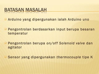 Perancangan sistem kontrol arduino uno | PPT