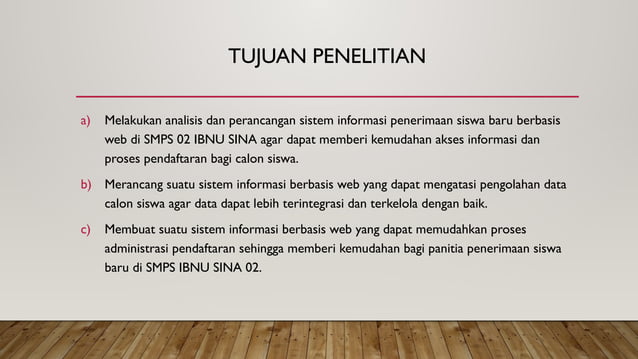 PERANCANGAN SISTEM PENDAFTARAN PADA SMPS 02 IBNU SINA.pptx