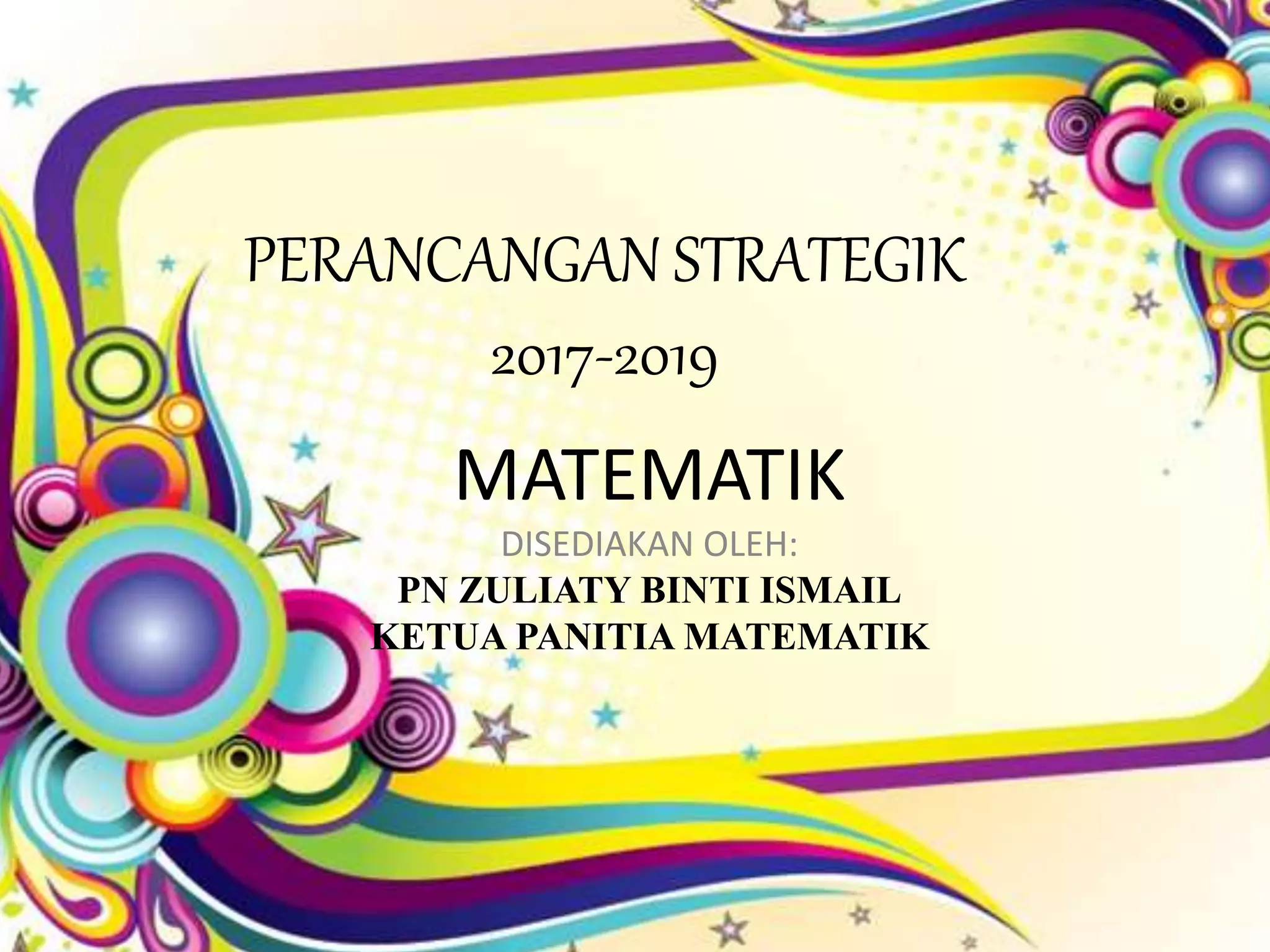 Perancangan strategik | PPT