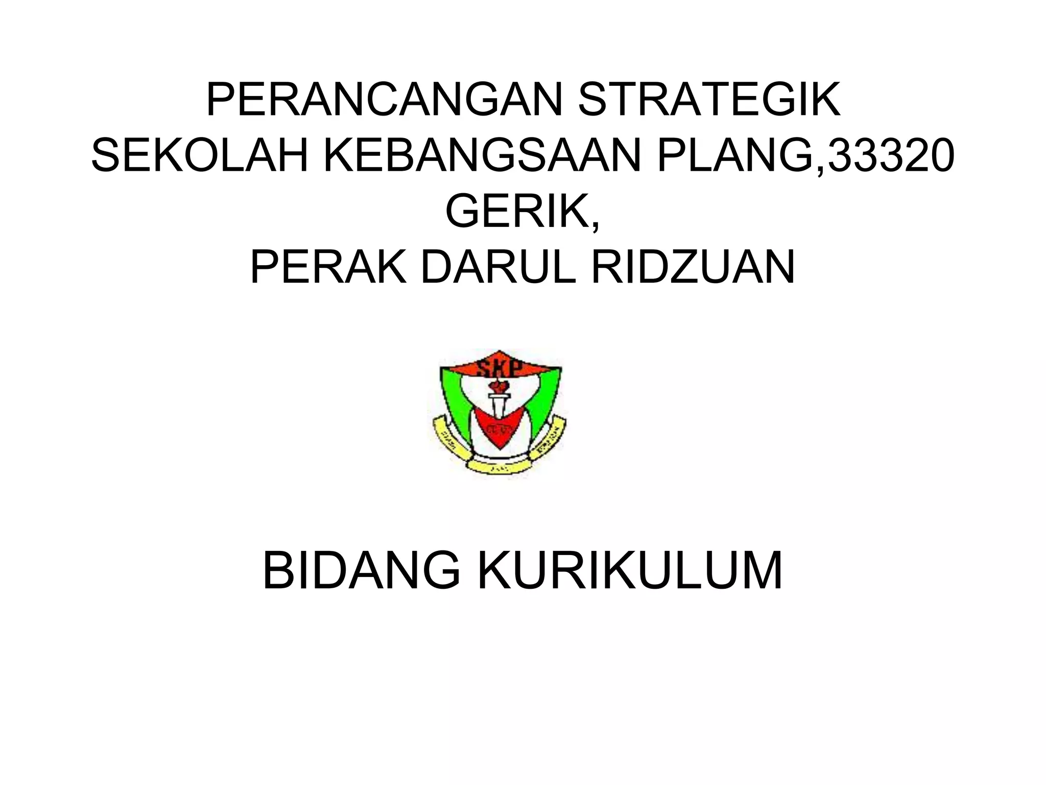Perancangan strategik bi 2 | PPT