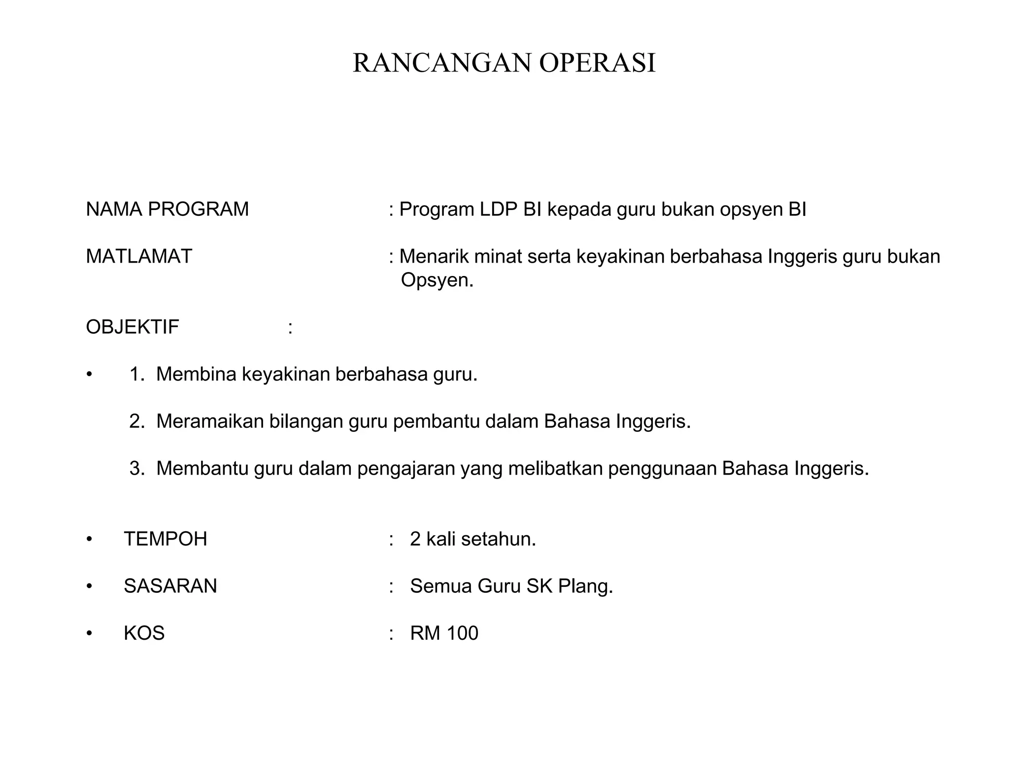 Perancangan strategik bi 2 | PPT