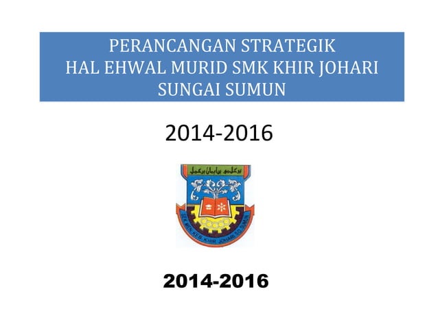 Perancangan strategik unit hem contoh | DOC
