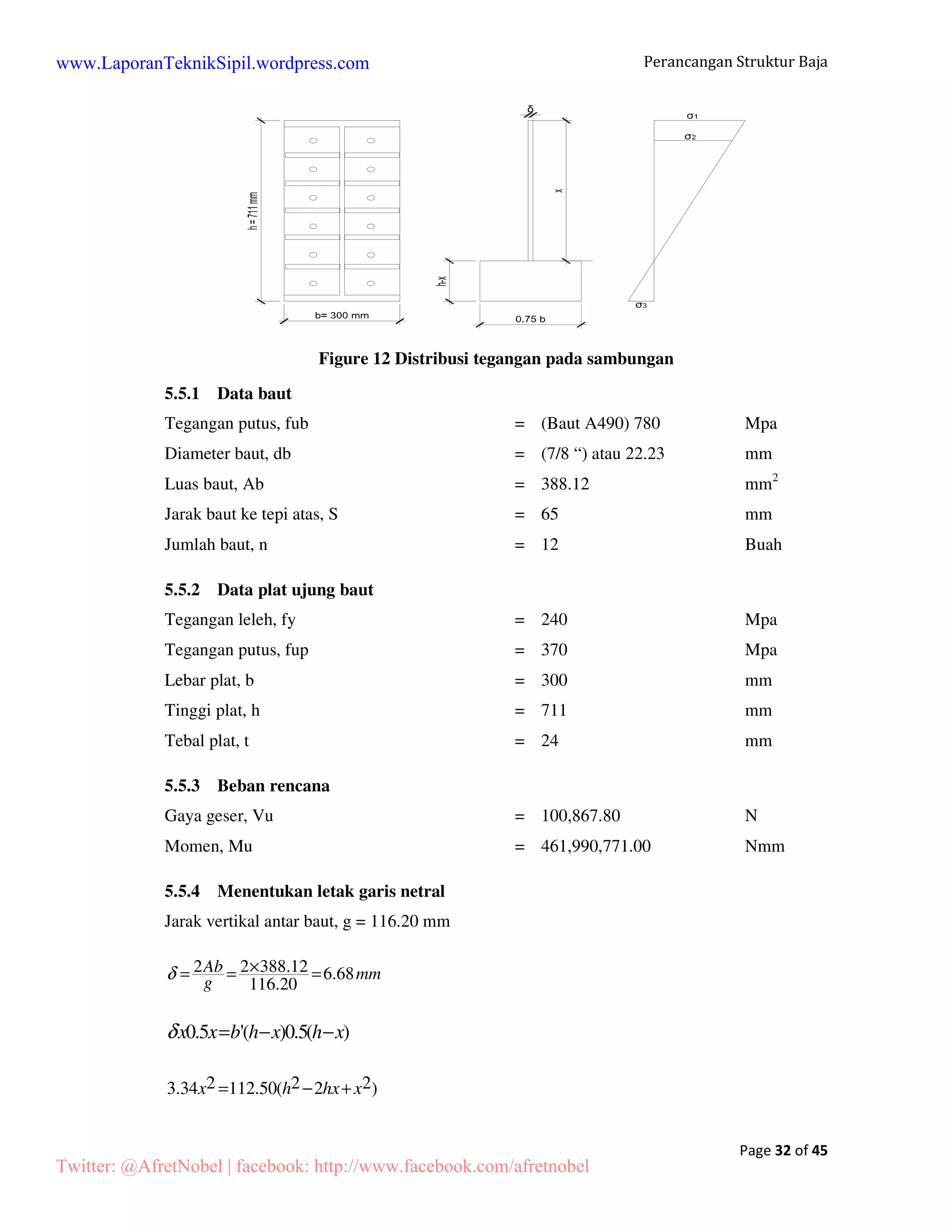 Perancangan struktur kuda kuda baja tipe gable | PDF