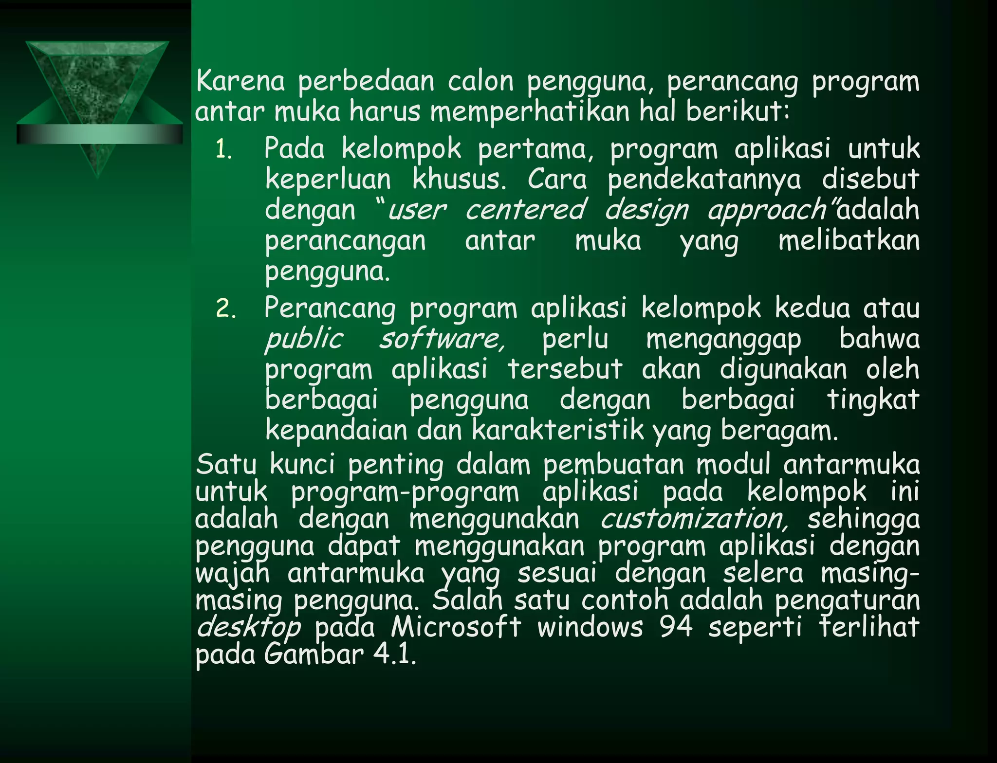 Perancangan tampilan | PDF