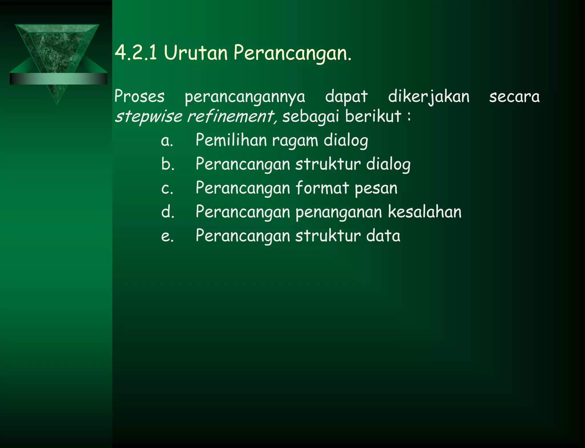 Perancangan tampilan | PDF
