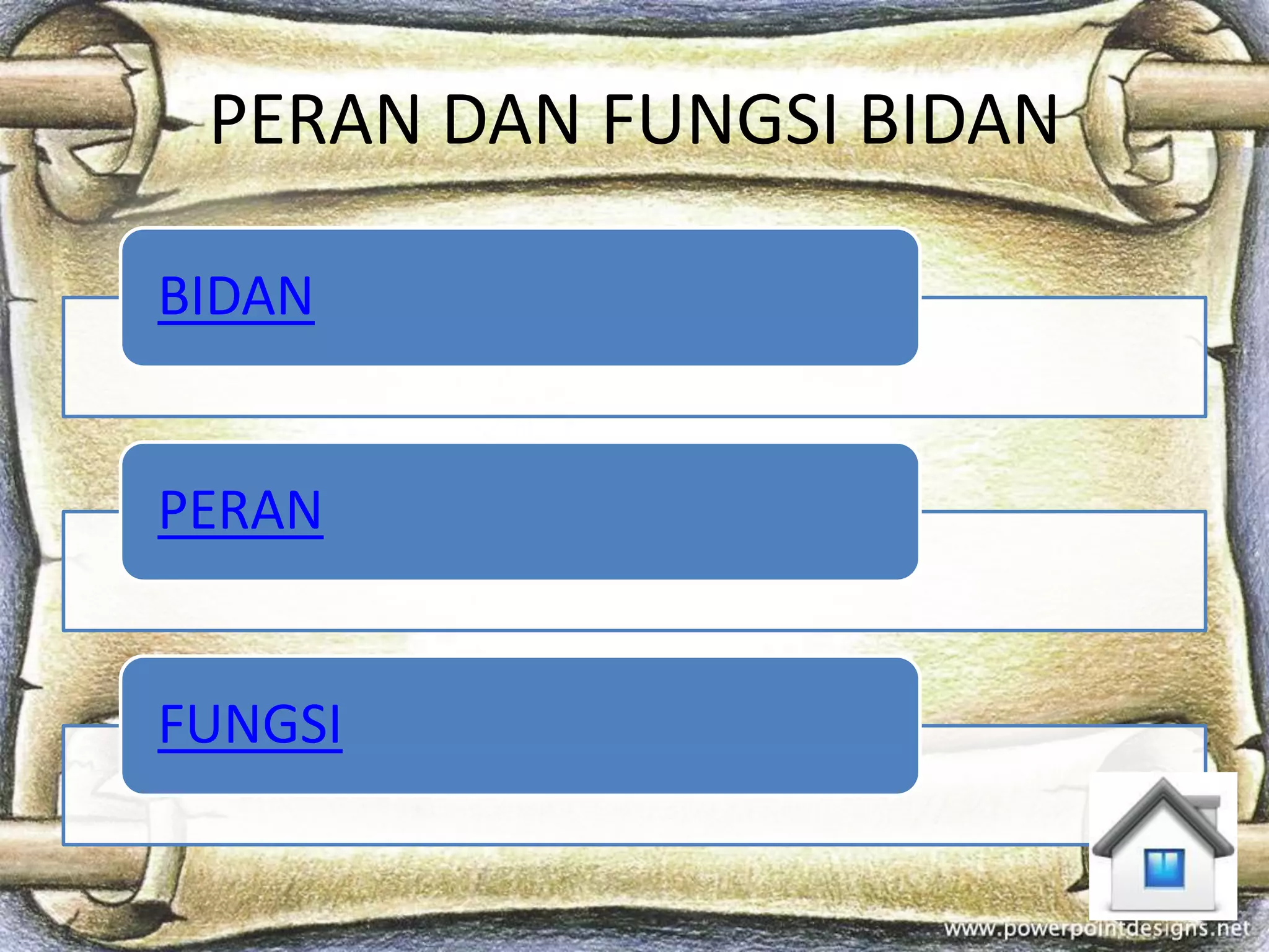 Peran dan fungsi bidan | PPTX