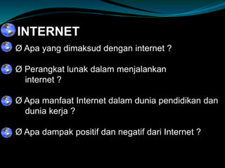 Peran dan fungsi komputer | PPTX