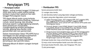 Peran dan Fungsi Kelompok Penyelenggara Panitia Pemungutan Suara | PPT