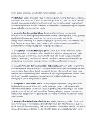 Peran Desain Grafis dan Visual dalam Pengembangan Media.docx