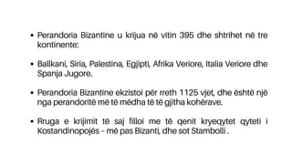 Perandoria Lindore Romake - Bizanti | PDF