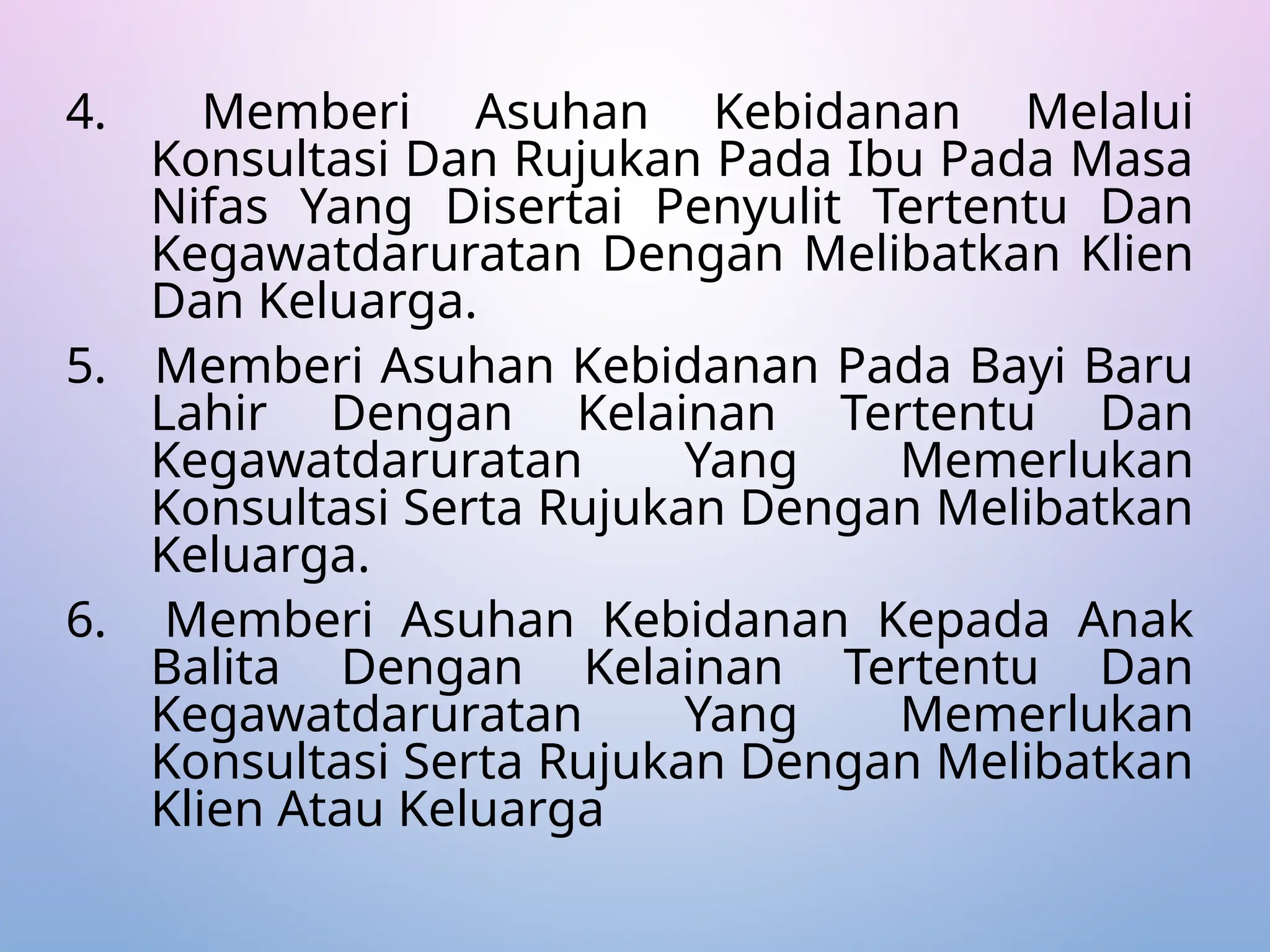 KONSEP KEBIDANAN TEMA: Peran Fungsi Bidan.ppt