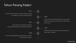 Perang-Paderi.materi kelas 6 semester 1 pptx | PPT