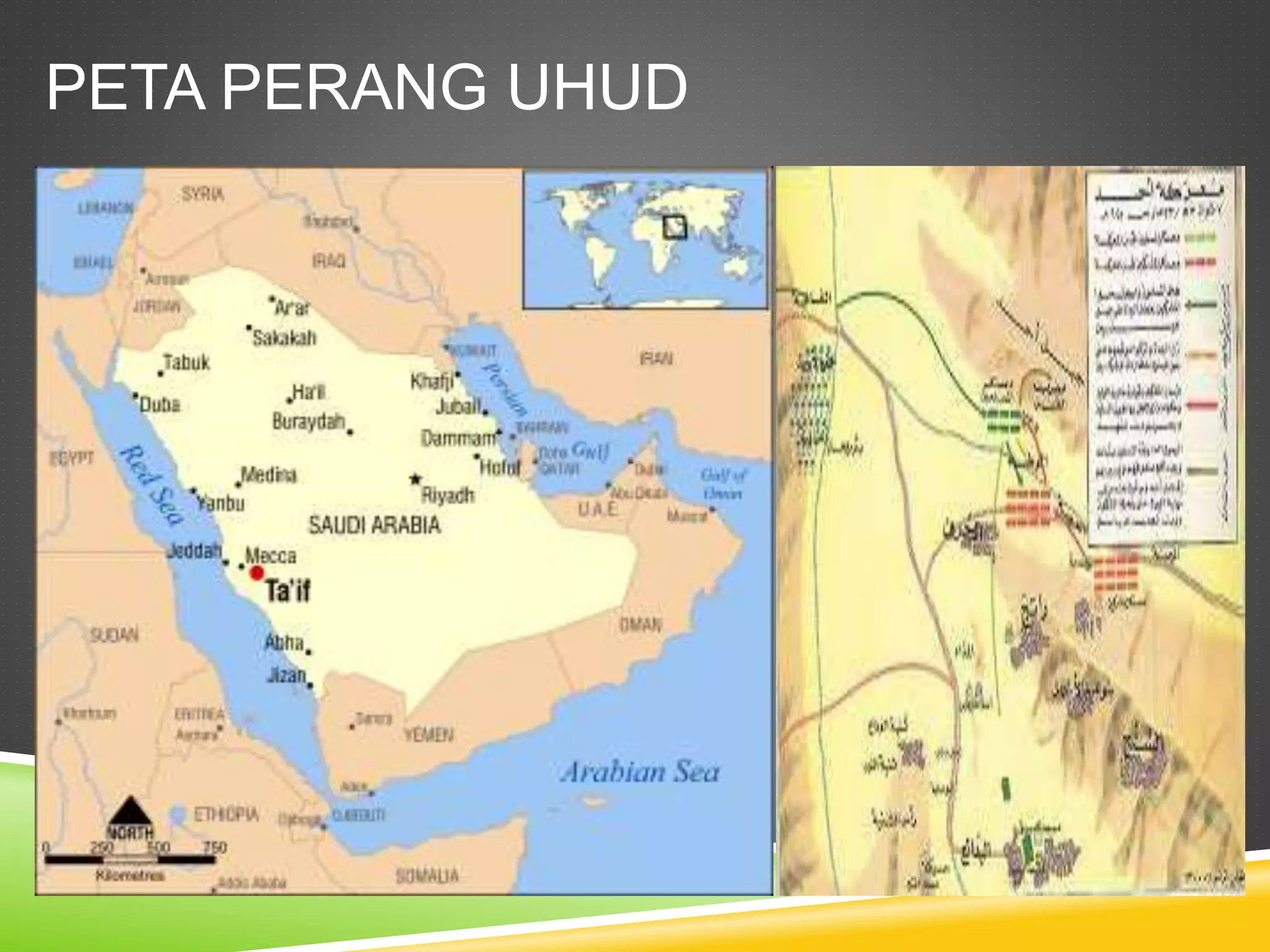 Perang badar vs perang uhud | PPTX