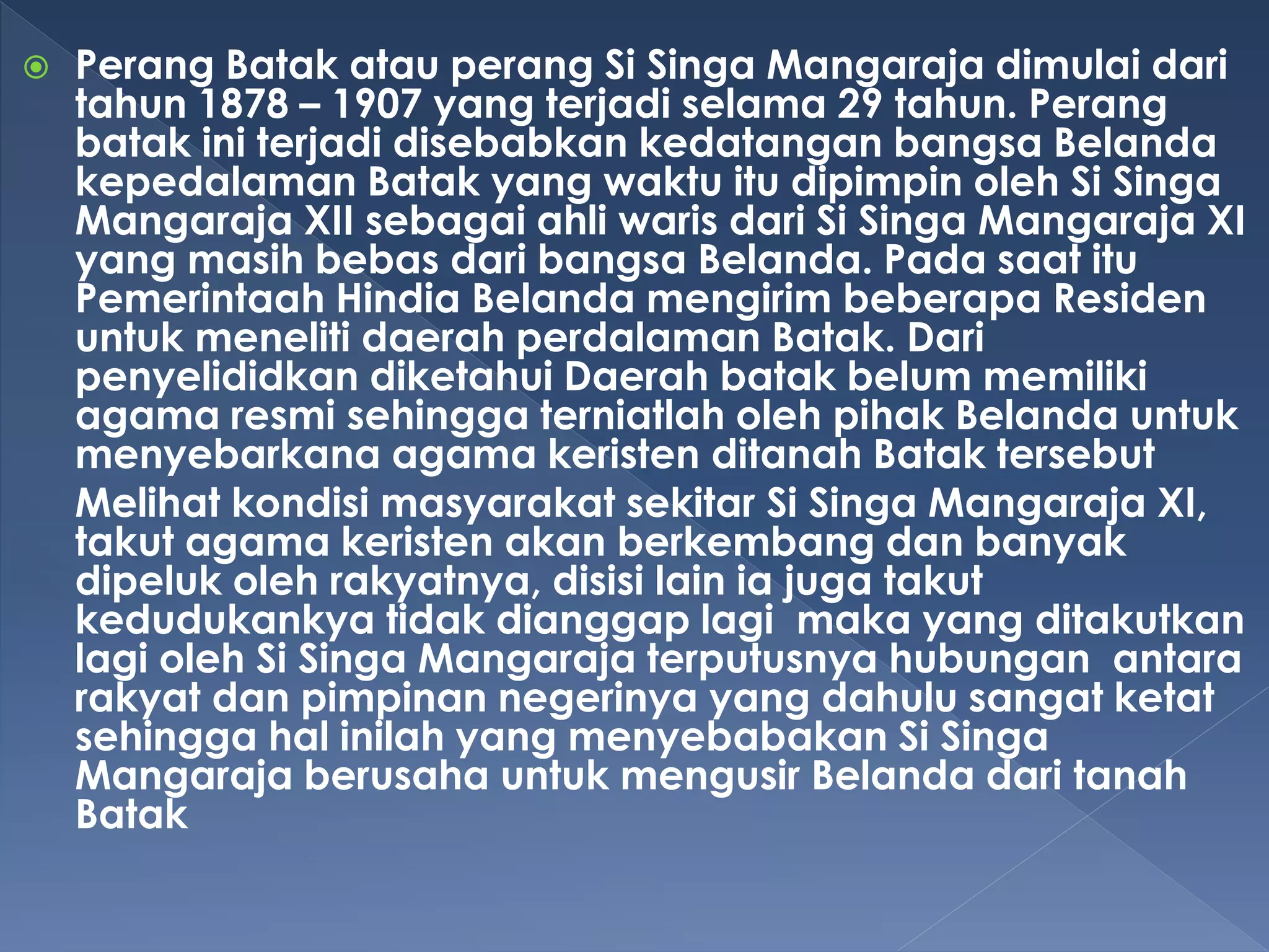 sejarah Perang bali, perang batak, perang banjar | PPTX