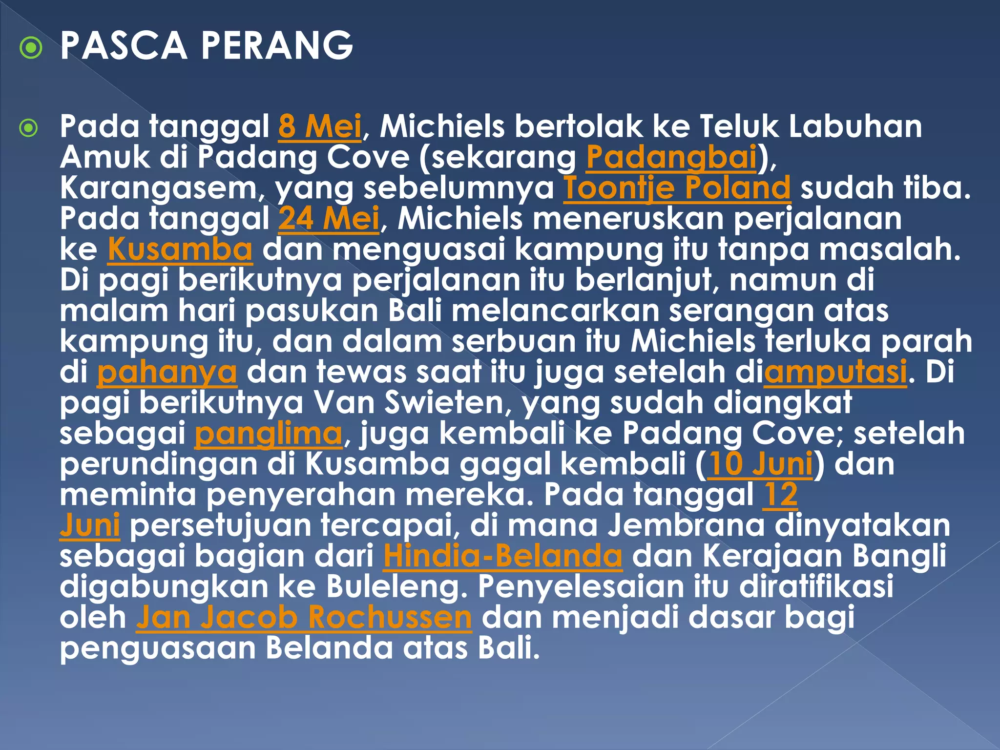 sejarah Perang bali, perang batak, perang banjar | PPTX