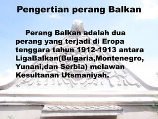 Materi Pembelajaran kelas 11 SMA Kristen Immanuel Pontianak, Perang ...
