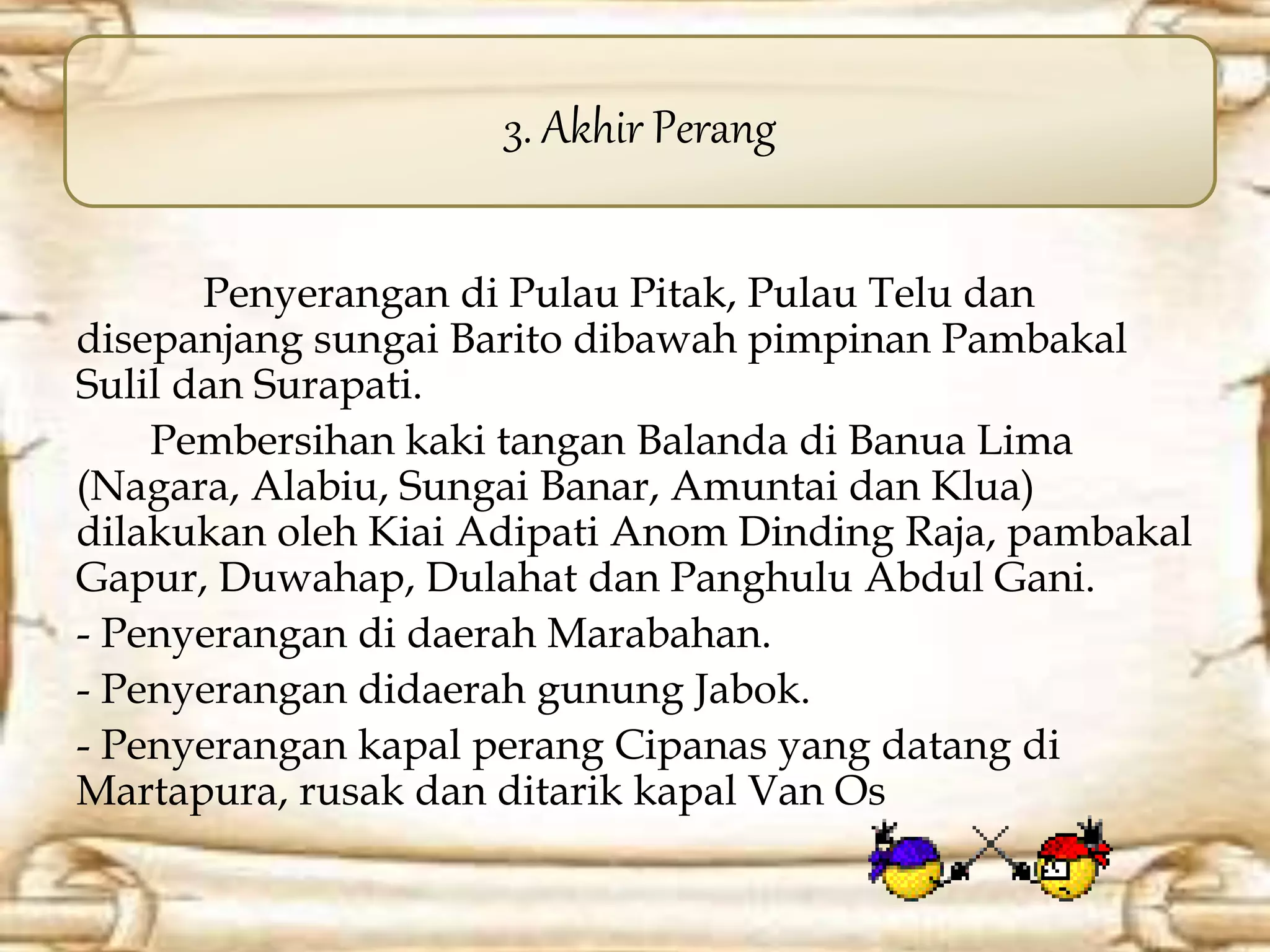 Perang banjar new | PPTX