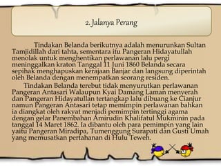 Perang banjar new | PPTX