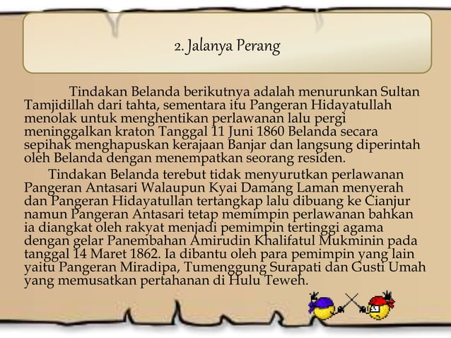 Perang banjar new | PPTX