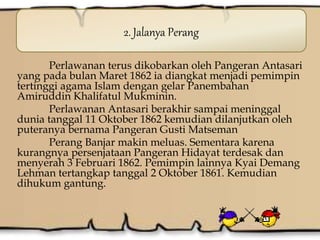 Perang banjar new | PPTX