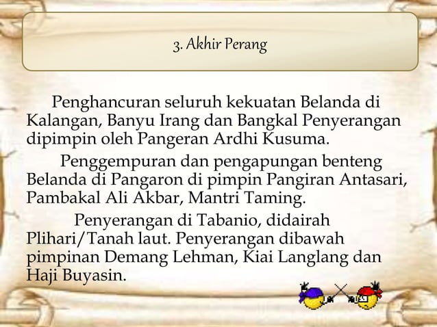 Perang banjar new | PPTX