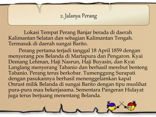 Perang banjar new | PPTX