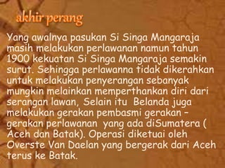 Perang batak | PPT