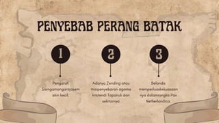 PERANG BATAK. Ppt sejarah tentang perang Batak pdf | PDF