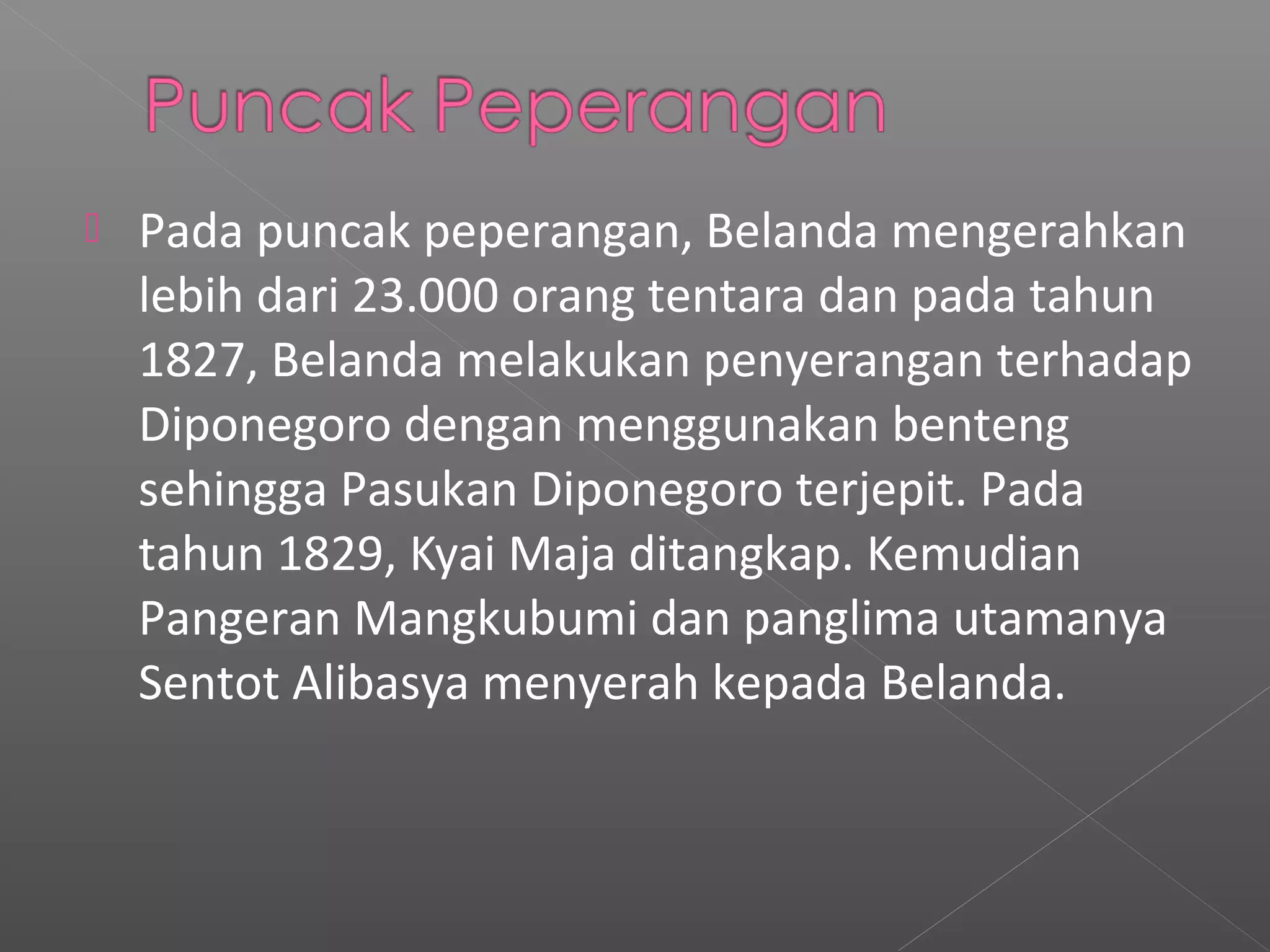 Perang diponegoro | PPT