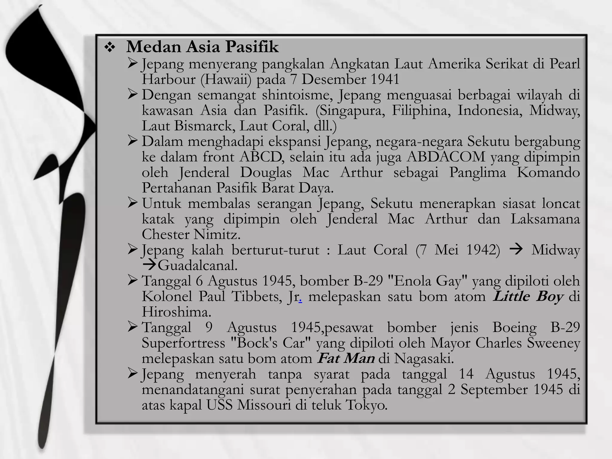 Perang Dunia II | PPTX