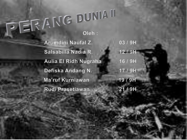 Perang Dunia II | PPTX