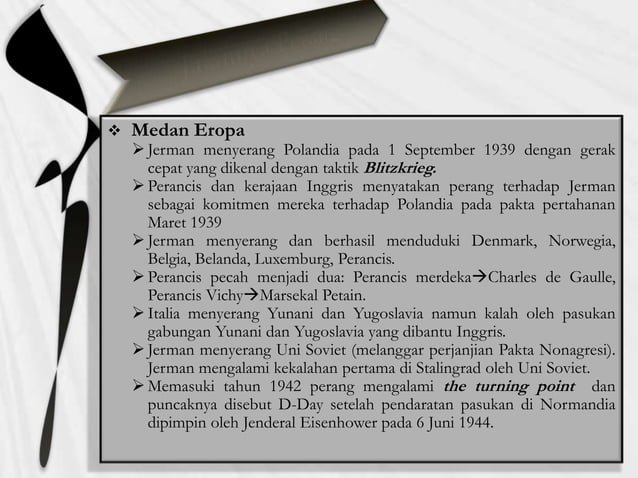 Perang Dunia II | PPTX