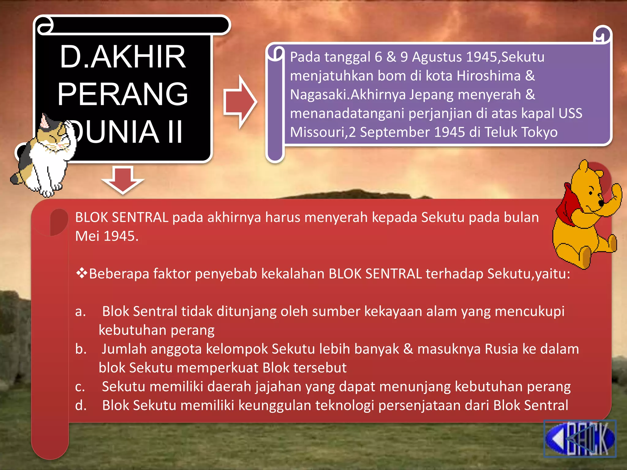 Perang Dunia II dan Pendudukan Jepang di Indonesia | PPTX