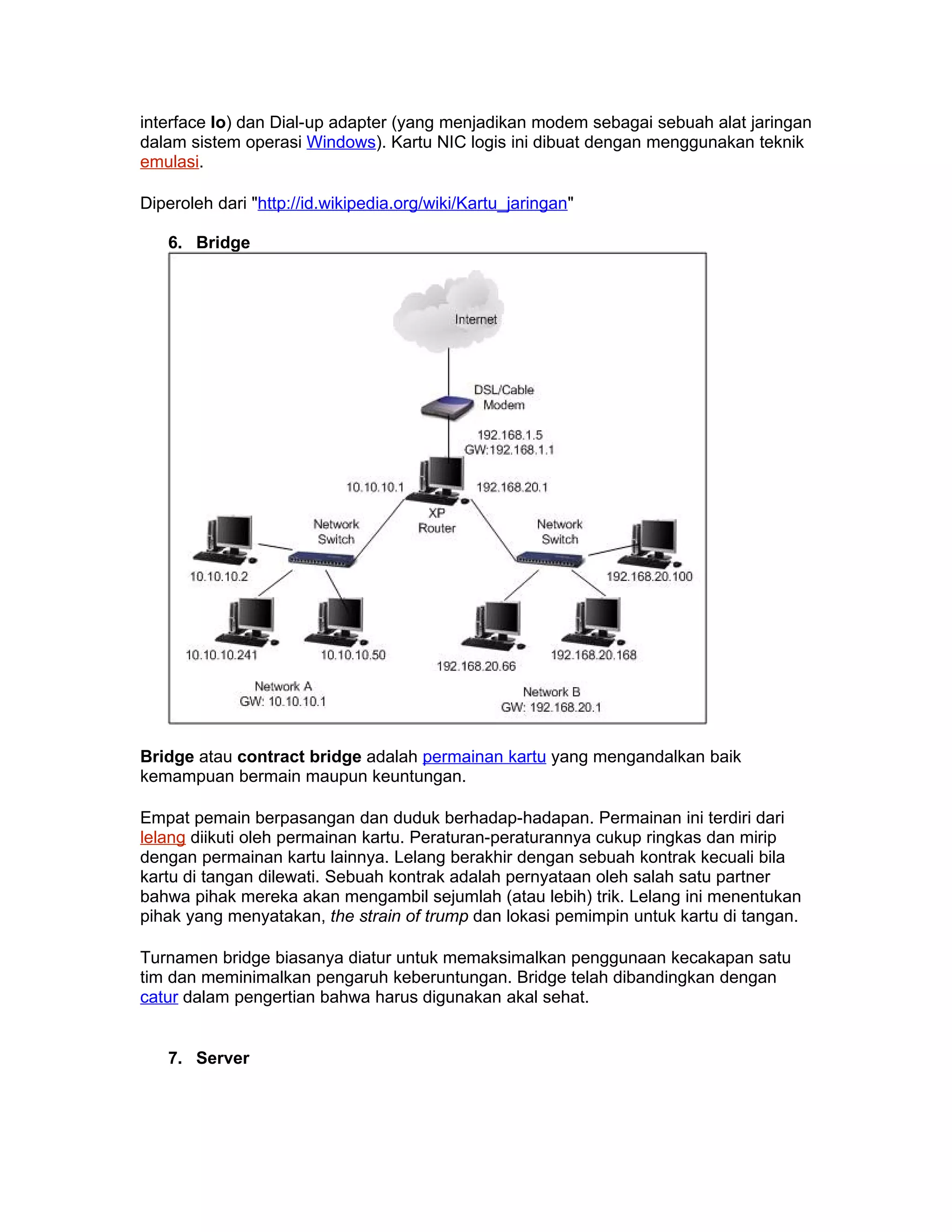 Perangkat jaringan-komputer | DOC