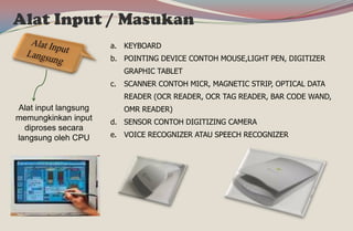Perangkat input dan output | PPT
