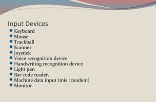 Perangkat input dan output.ppt 2 | PPT