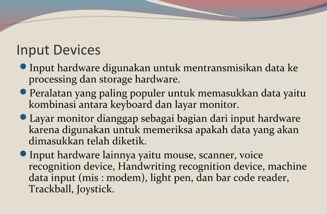 Perangkat input dan output.ppt 2 | PPT